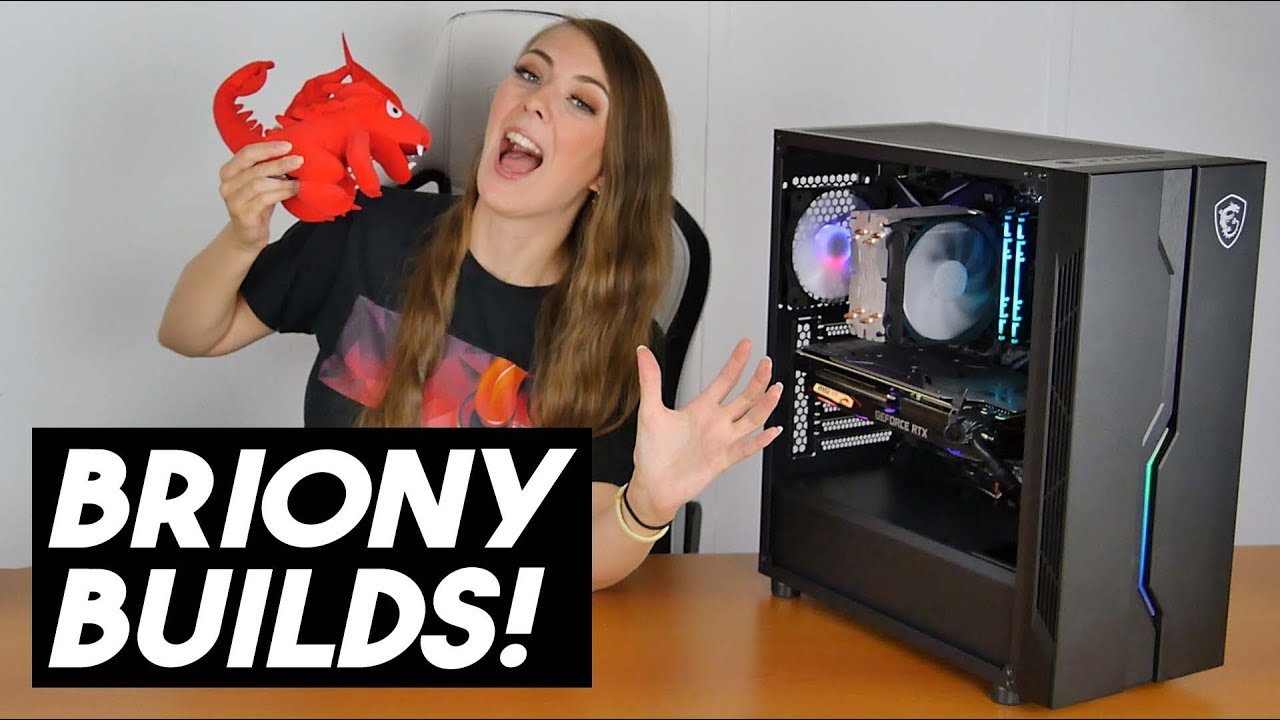 Briony builds a gaming PC into MSI Vampiric 010 case!