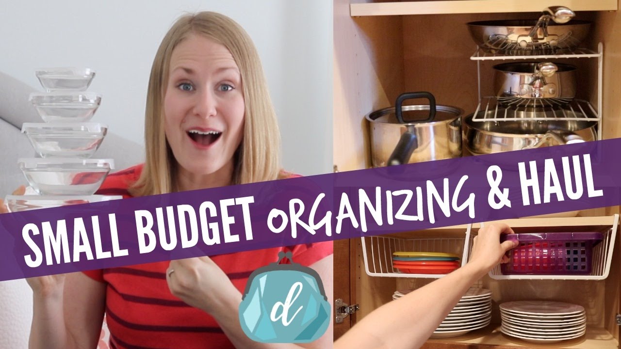 Organizing tips & more!💚 Low budget haul (feat. Hollar online dollar ...