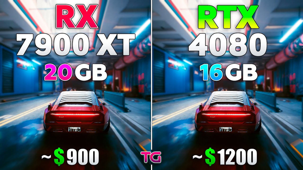 RX 7900 XT vs RTX 4080 - Test in 8 games