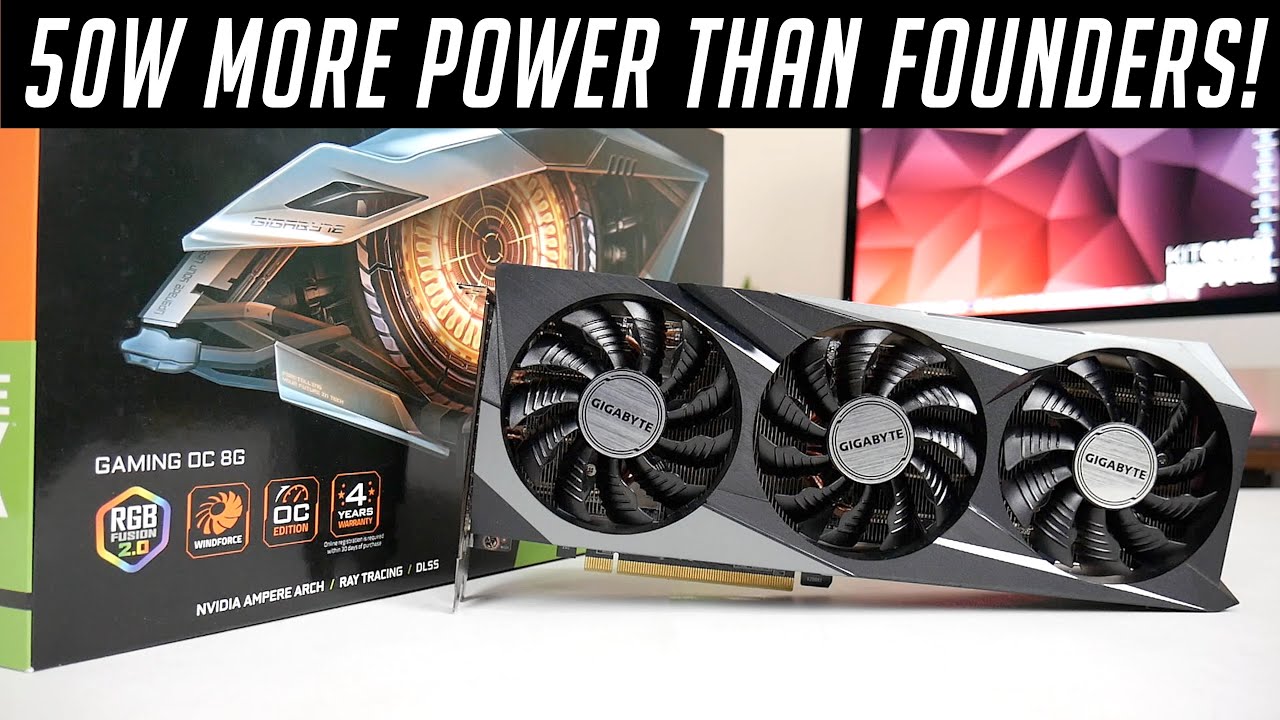 Gigabyte RTX 3070 Gaming OC review - pushing the power!