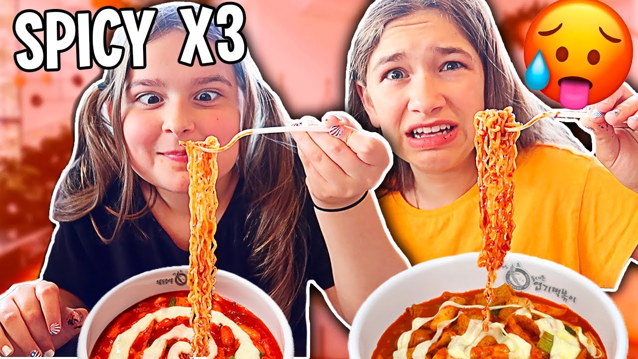 Last to eat spicy ramen | JKREW