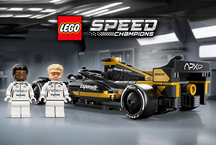 Lego unveils APXGP team race car from F1: The Movie for 2026 Speed ...