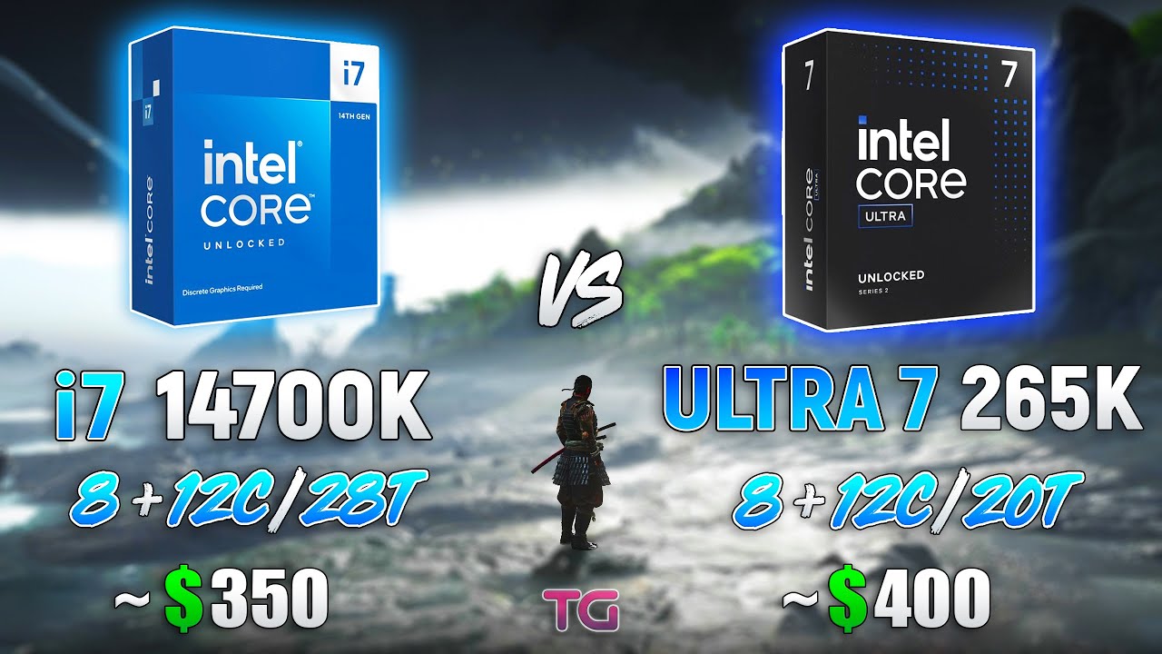 Core Ultra 7 265K vs Core i7 14700K - Test in 10 games