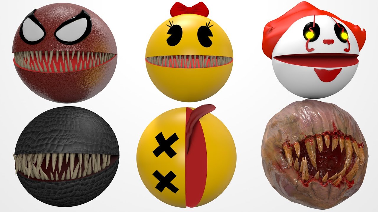 Pacman vs Mutant Monsters - Funny Bloopers