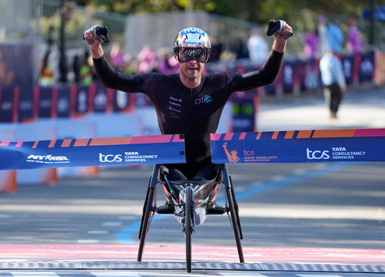 New York Marathon latest updates and times from Kipchoge’s farewell