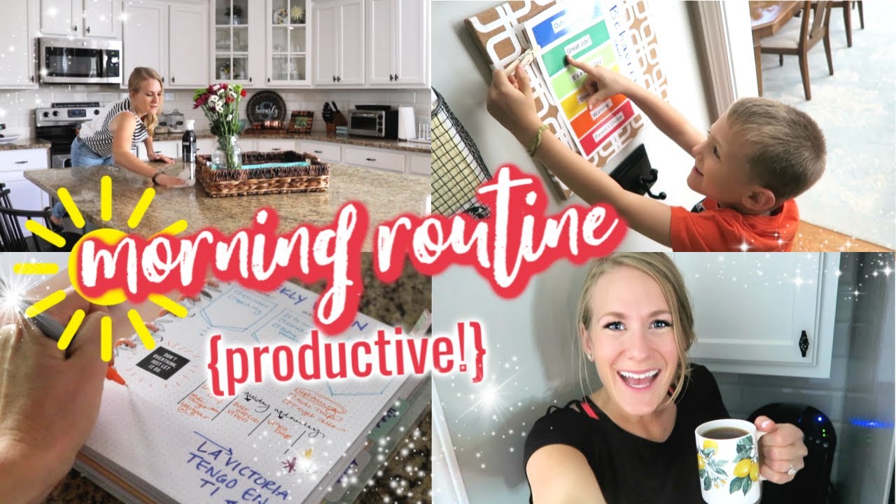 Productive fall morning routine 🧡 Our 5 organized secrets!