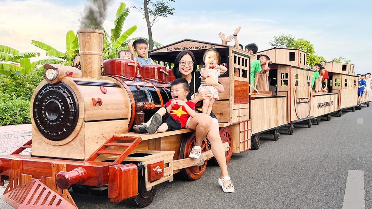 Building the world's most special train to celebrate the New Year 2023 ...