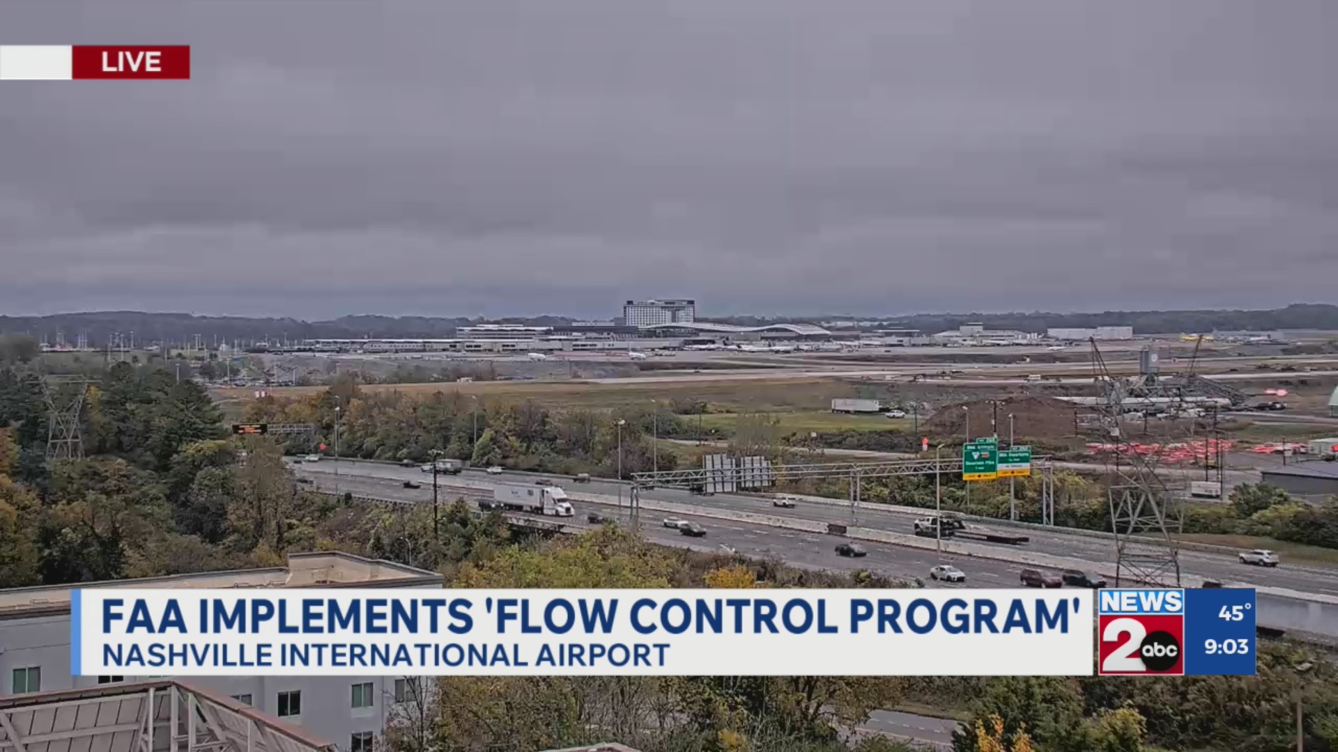 FAA lifts ground delay for incoming flights at Nashville International ...