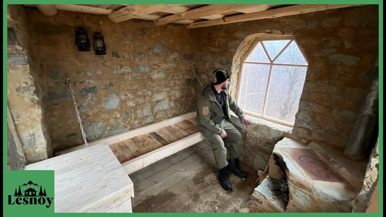 I am building a stone house. I work alone. Part 3