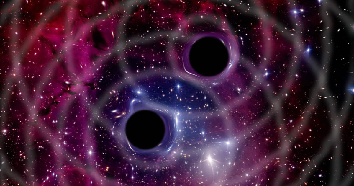 Scientists hear piercing 'cry' of newborn black holes rippling through ...