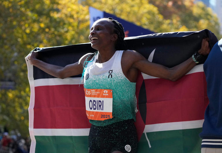 NYC Marathon: Hellen Obiri breaks women's record; Benson Kipruto wins ...