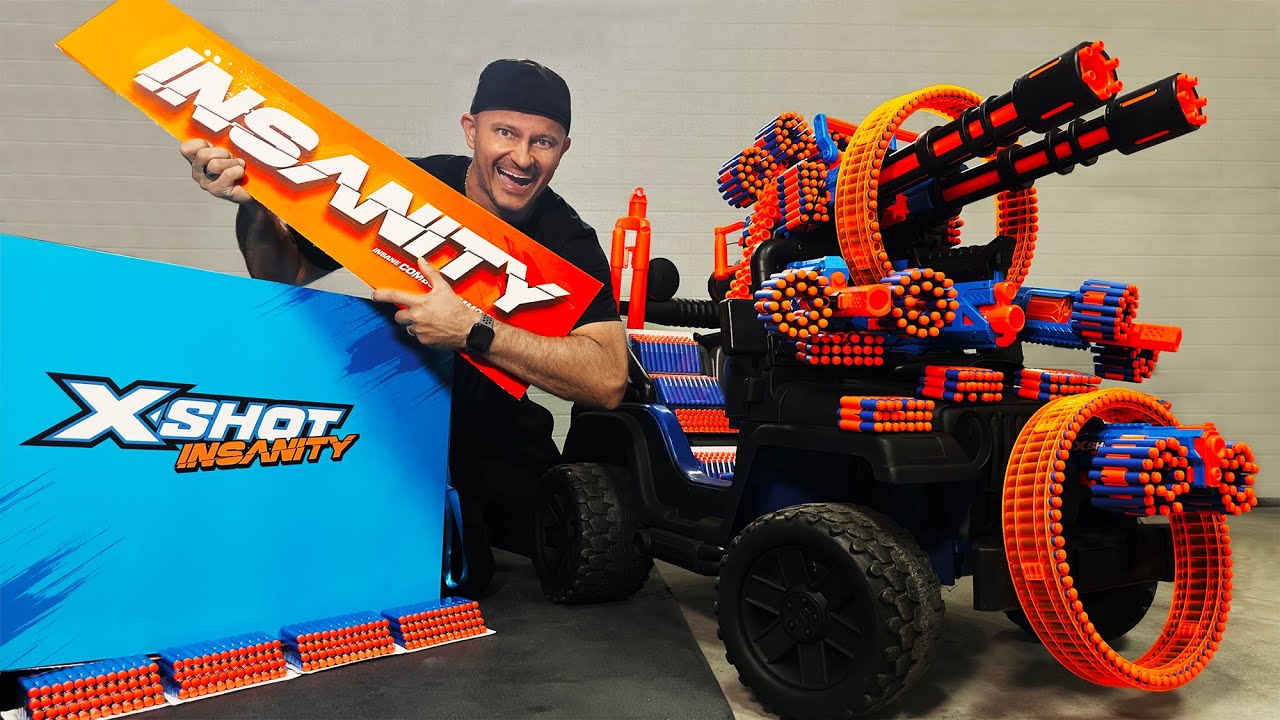 XSHOT insanity battle tank