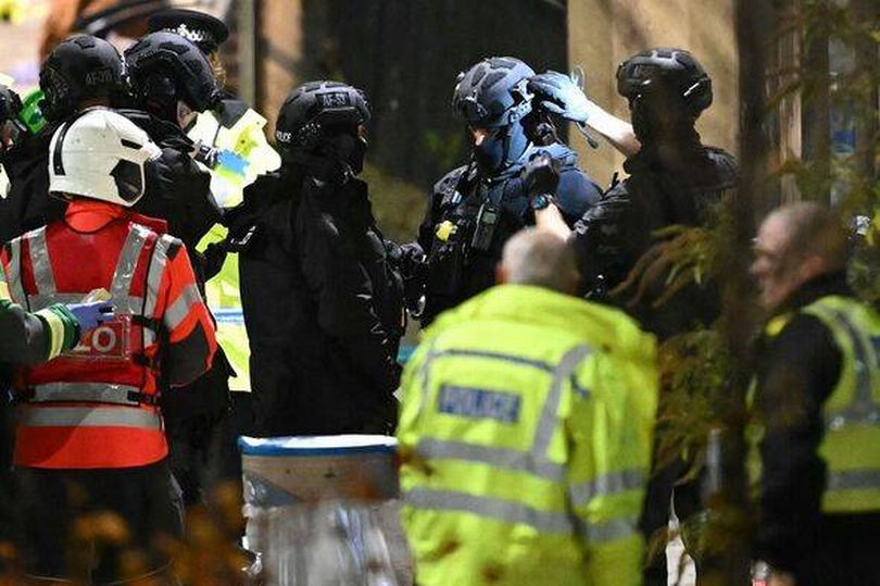 The two words suspect 'shouted at police' before being tasered in ...