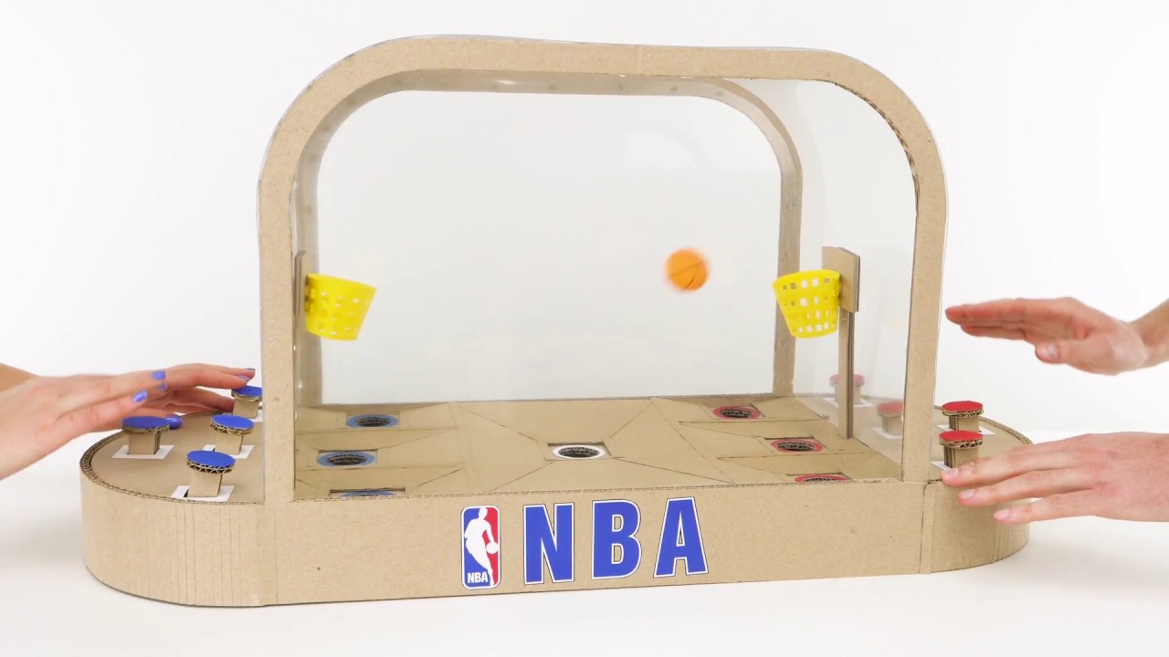 How to build basketball board game for 2 players