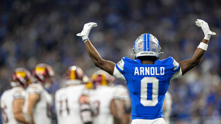 It only took one half for Terrion Arnold to bounce all the way back ...