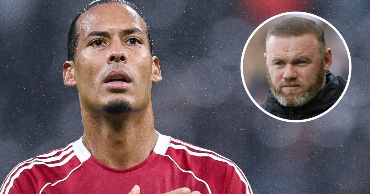 Rooney doubles down on ‘lazy’ Van Dijk criticism with Liverpool star ...