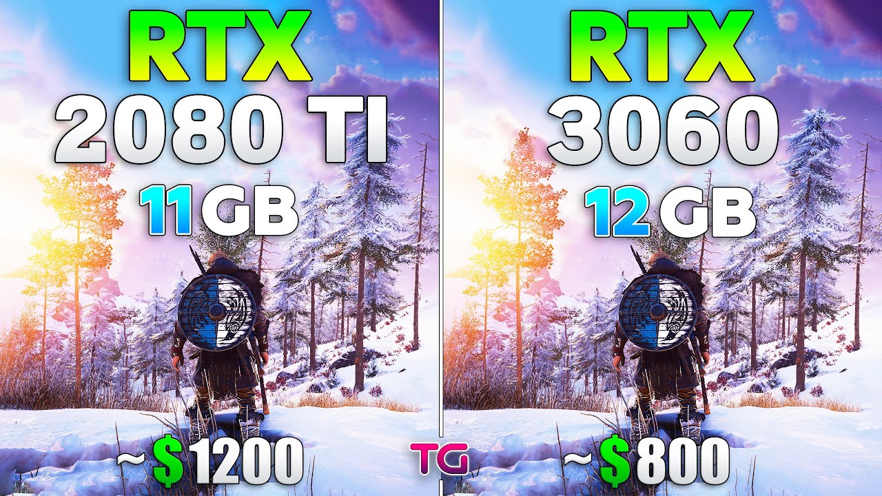 RTX 3060 vs RTX 2080 Ti - Test in 10 games