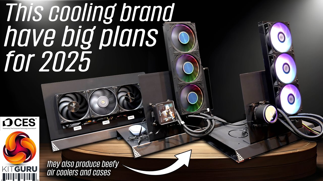 CES 2025: PC COOLER showcase (What is this Deepcool?)