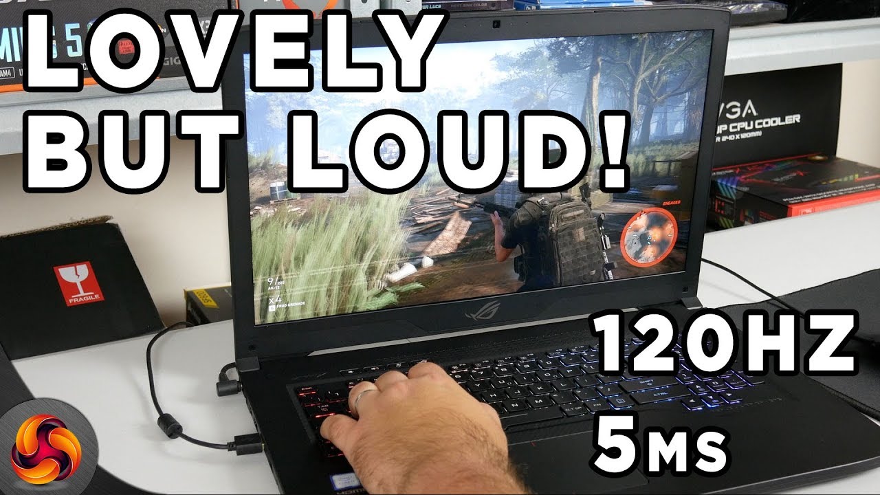 Asus ROG Strix Scar laptop review - 120Hz gaming!