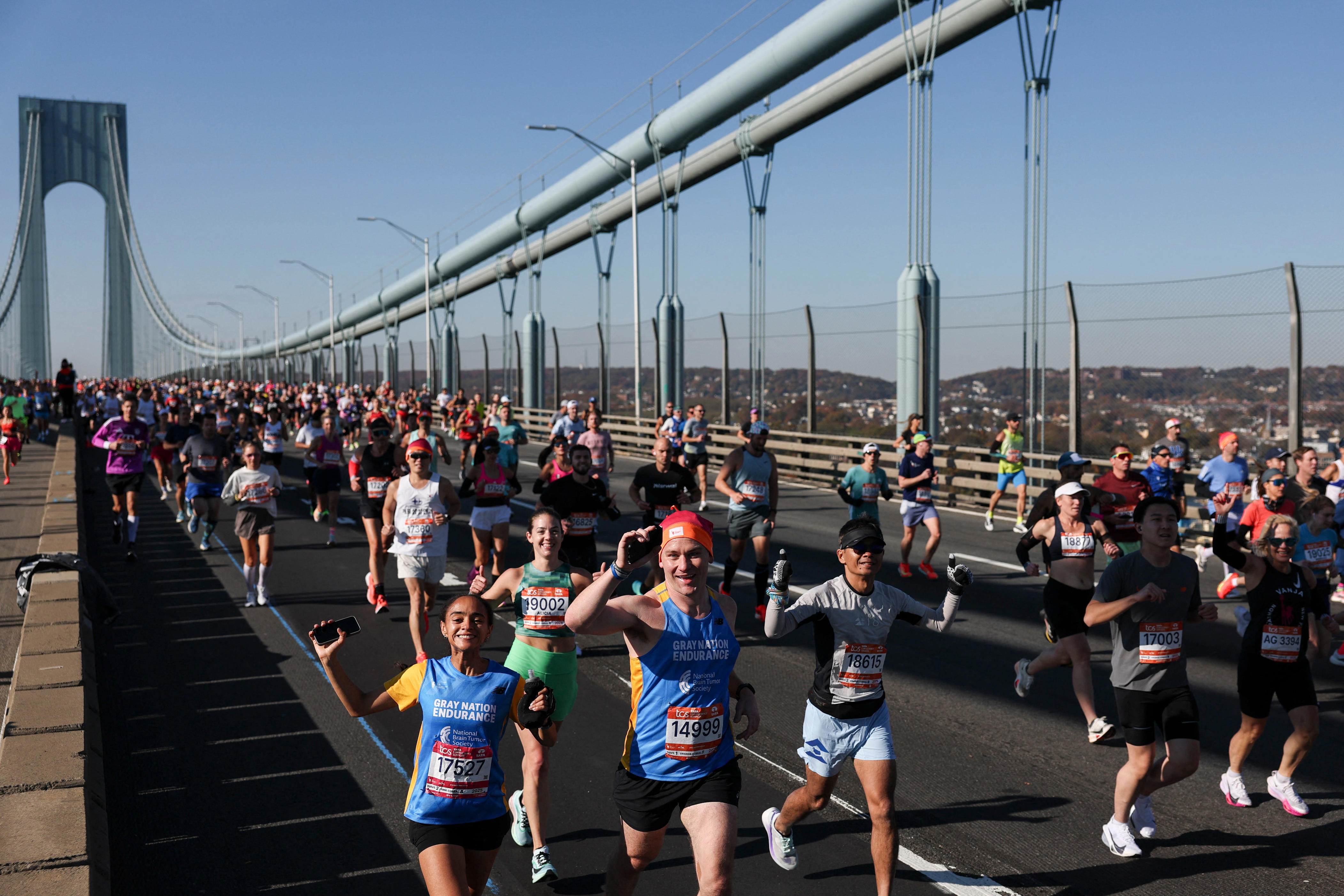 Here’s How the Celebrities Ran at the 2025 New York City Marathon