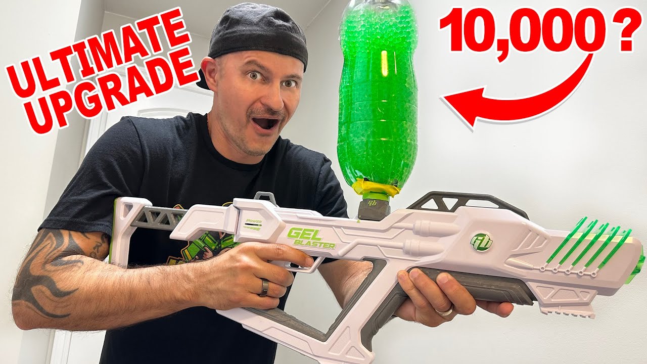 Epic gel blaster mod (10,000 Gellets)