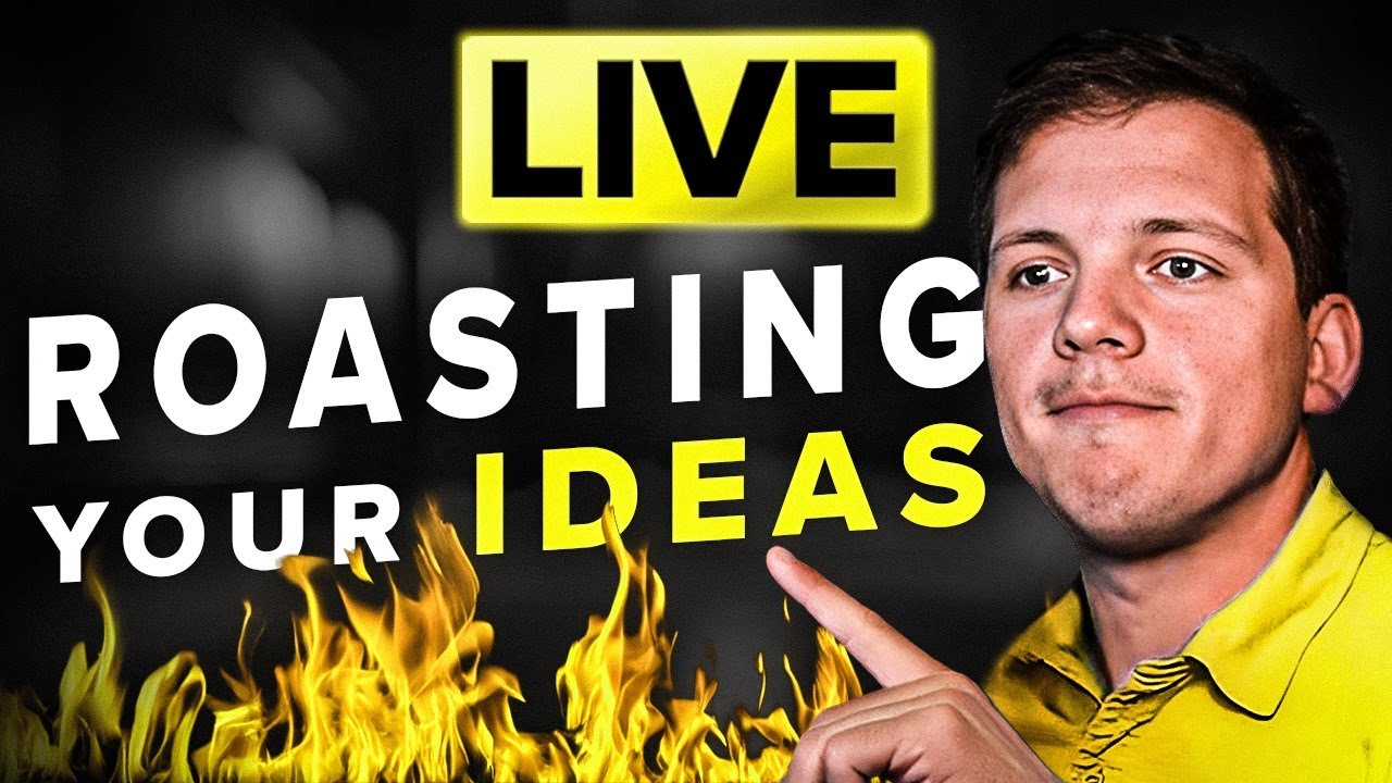 Roasting your biz ideas live! Livestream glitched! Sorry to those that ...