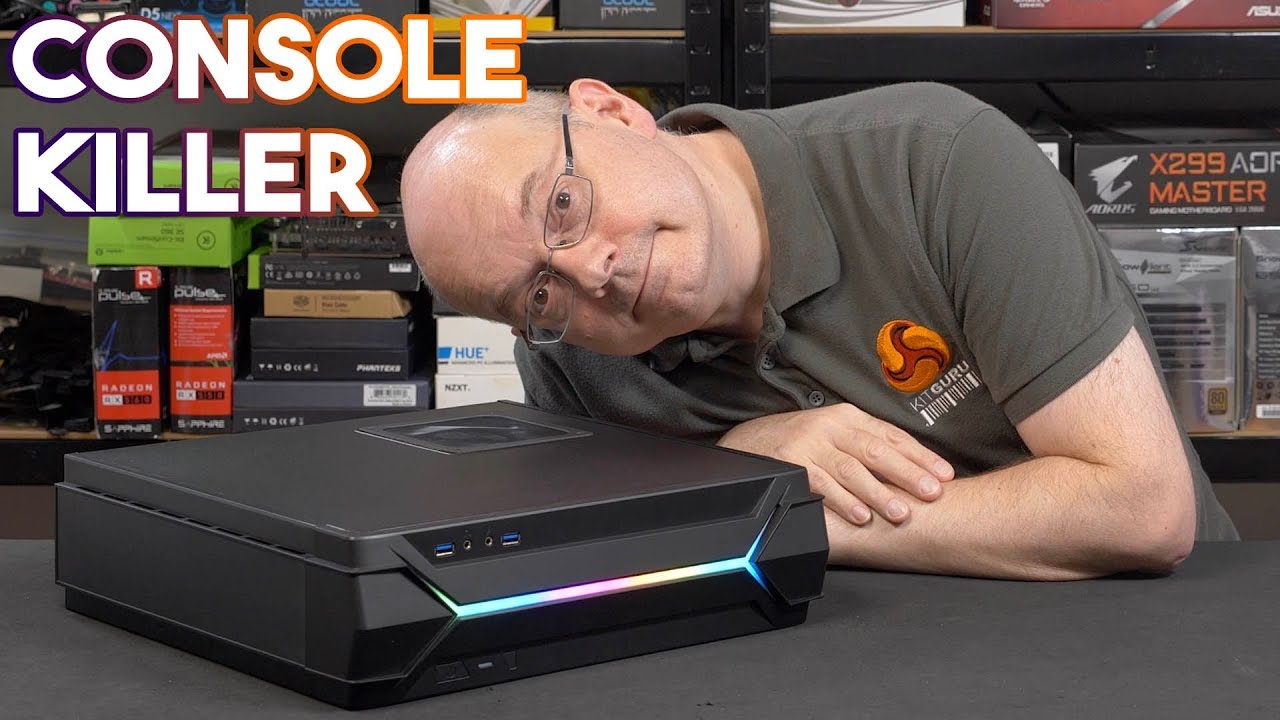 Leo builds into the console killer PC case - SilverStone RVZ03 ARGB Raven!