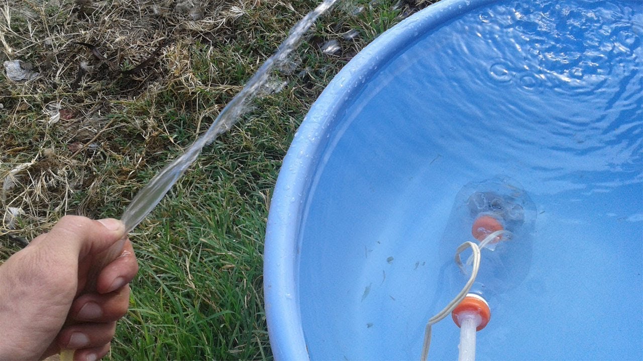 How to Make a DIY Submersible Water Pump from Plastic Bottles & DC Motor
