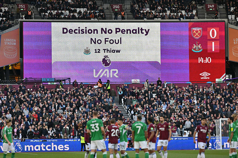 Sunderland and Newcastle United handed VAR decision by Premier League ...