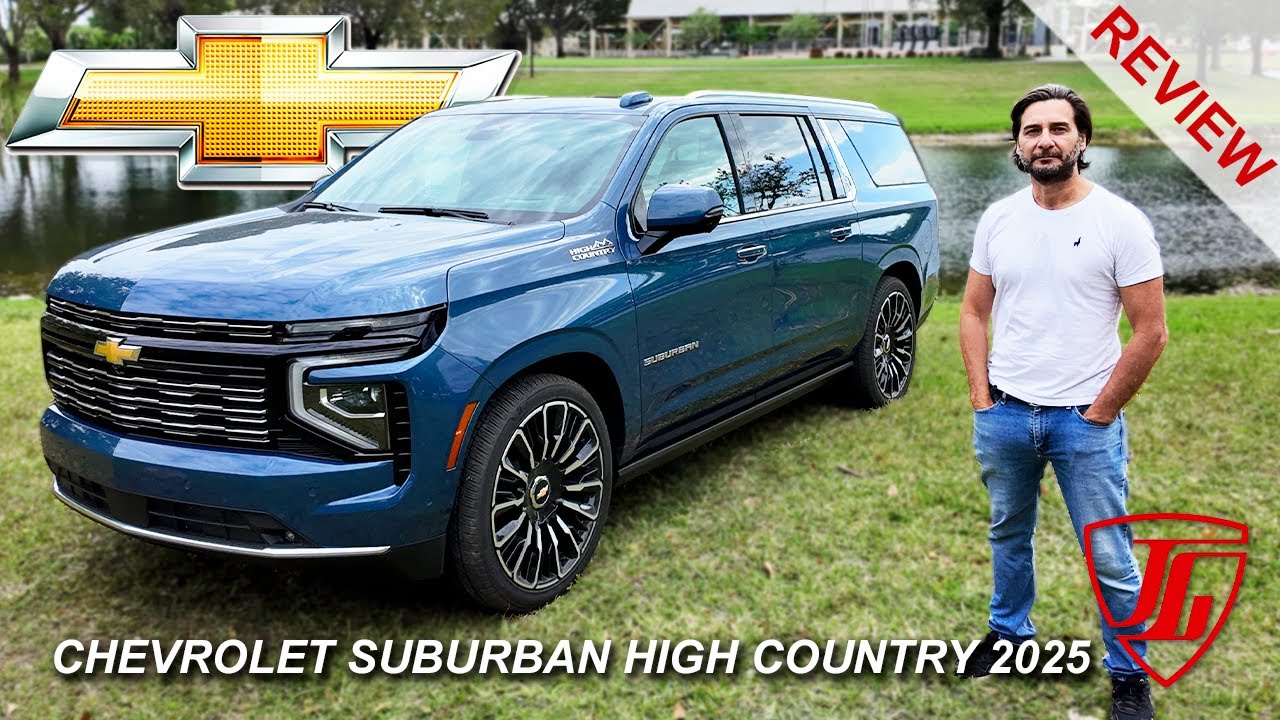 Chevrolet Suburban High Country 2025 [4K] ¿La mejor SUV familiar ...