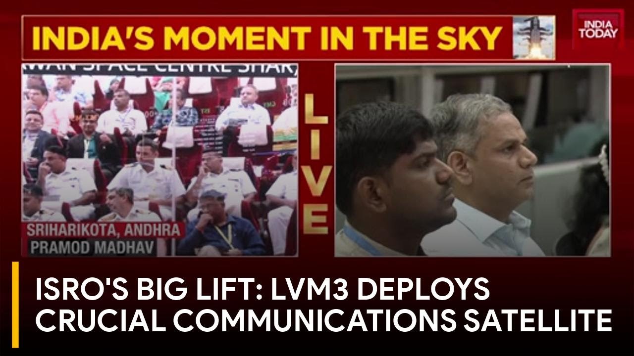 ISRO's 'Bahubali' LVM3 Roars: Heavy-Lift Rocket Deploys Key Naval ...