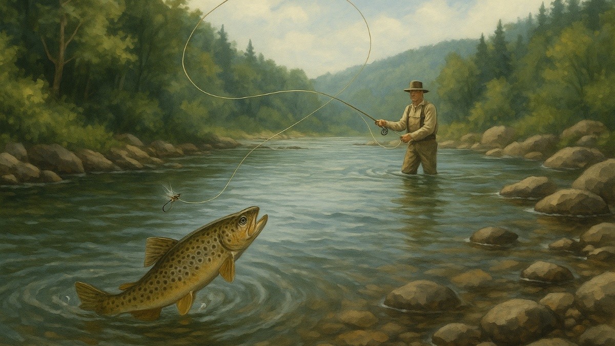 Comparación entre la pesca con mosca y otras modalidades en agua dulce