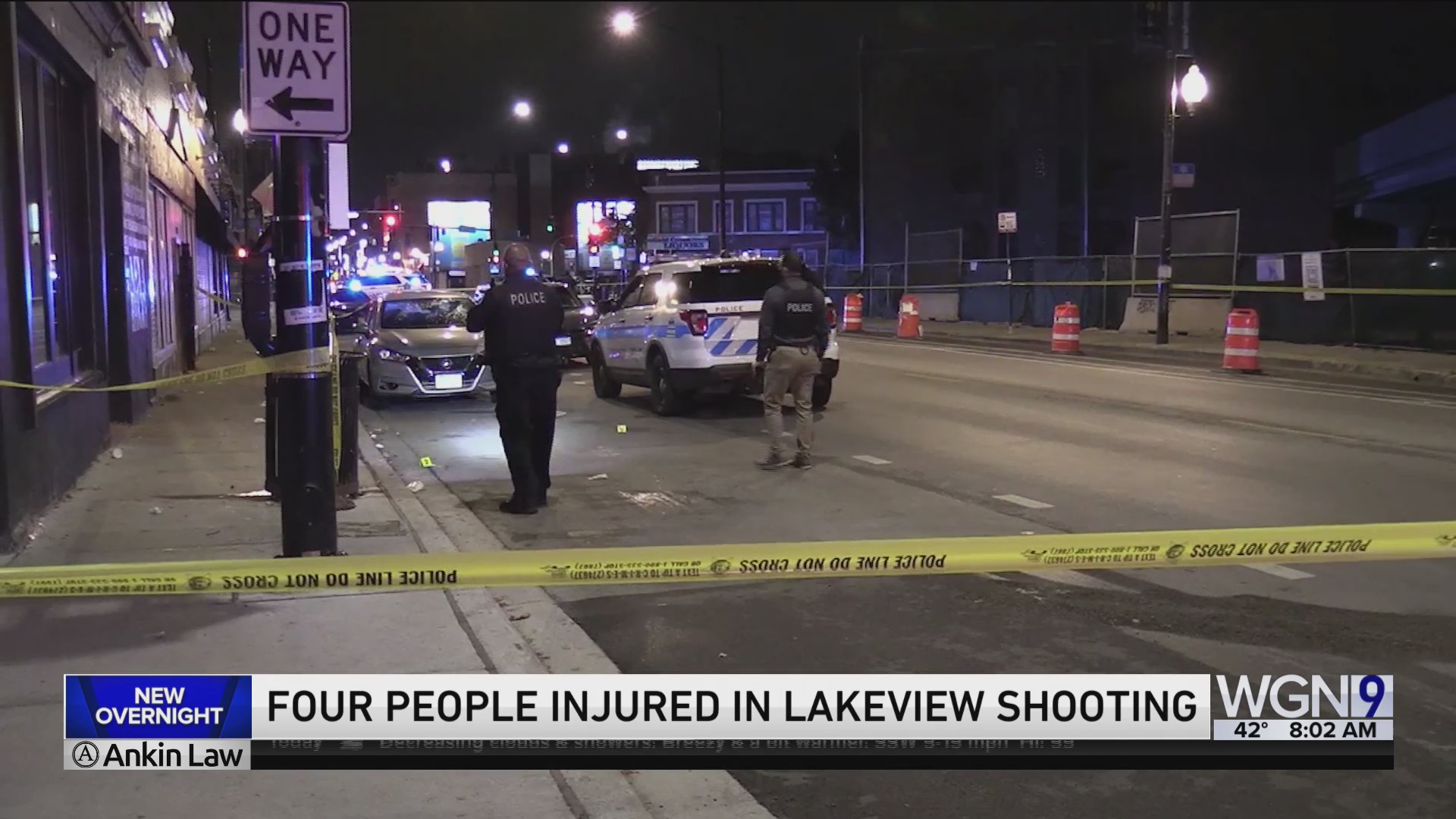 4 people shot in Lakeview overnight, according to Chicago police