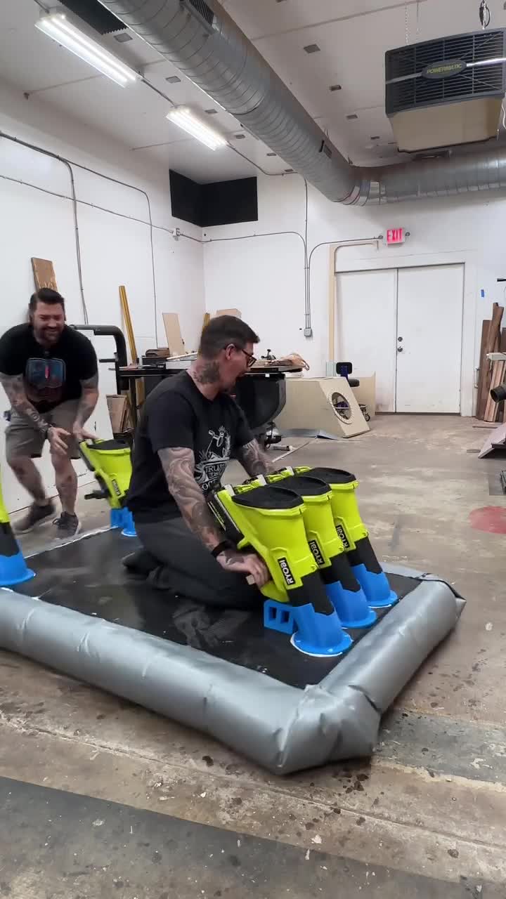 Hovercraft magic: watch this lift action!