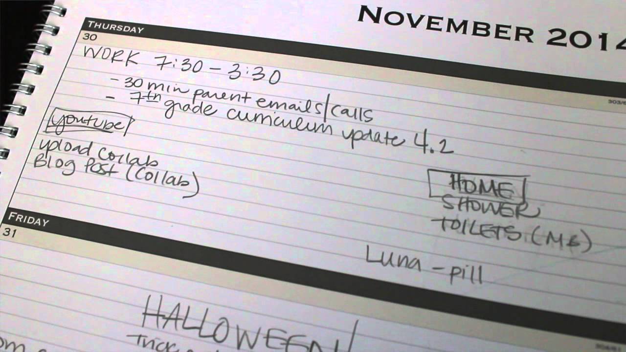 Organizing time management | How to be productive