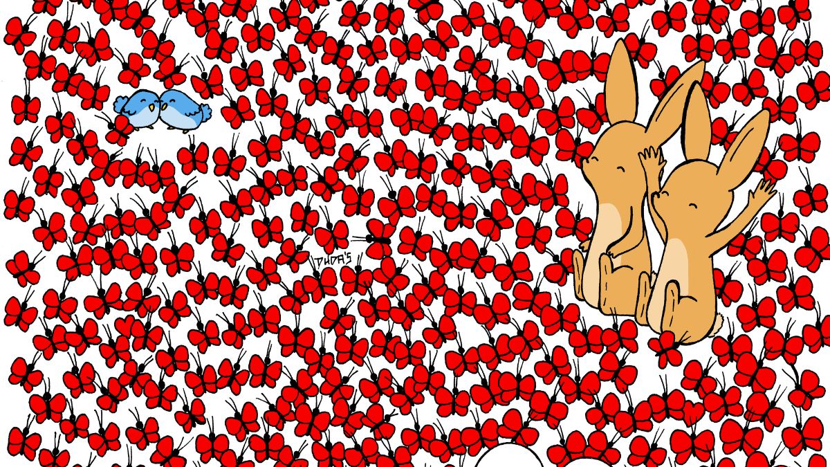 How Sharp Is Your Observation Power? Spot Three Hearts Hidden Among ...