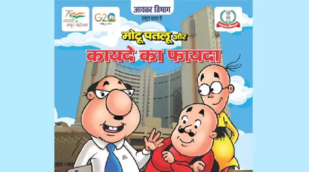 Income Tax Comic Series: Motu Patlu to Teach Students About Taxes in a ...
