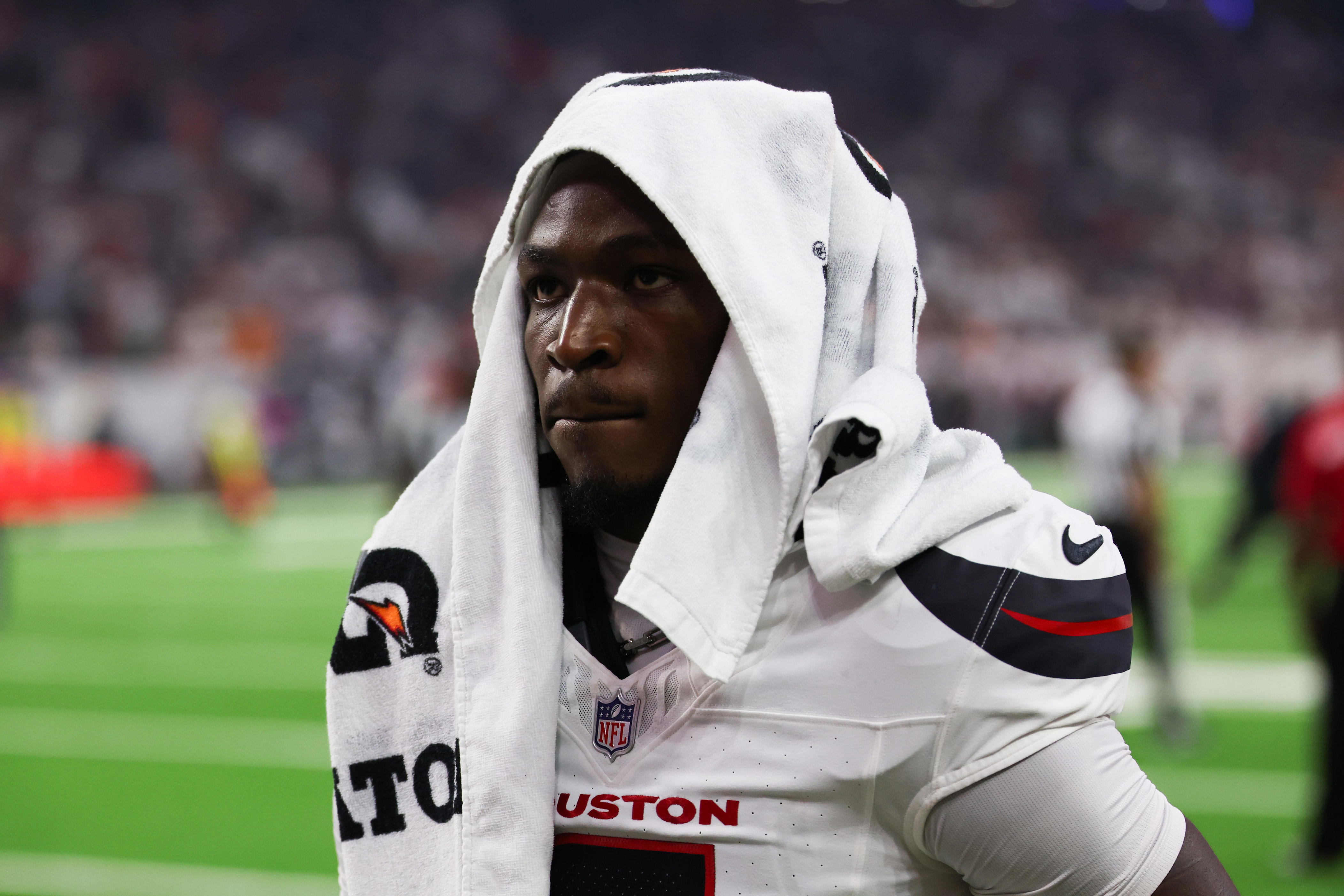 WATCH: Texans DB Calen Bullock secures first interception of the season ...