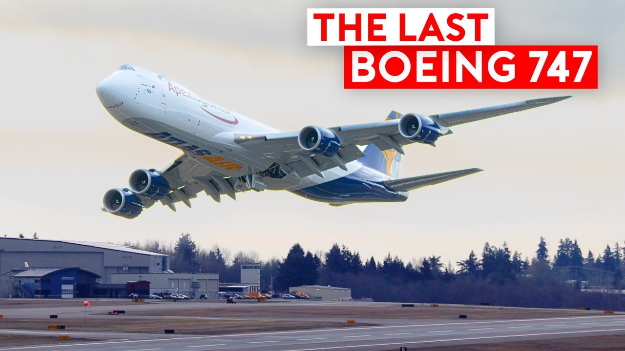 The final journey of a 747