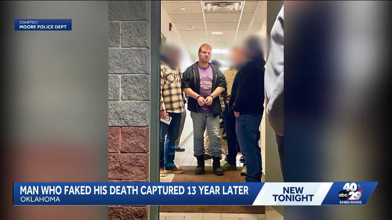 Oklahoma man who faked his death captured after 13 years on the run