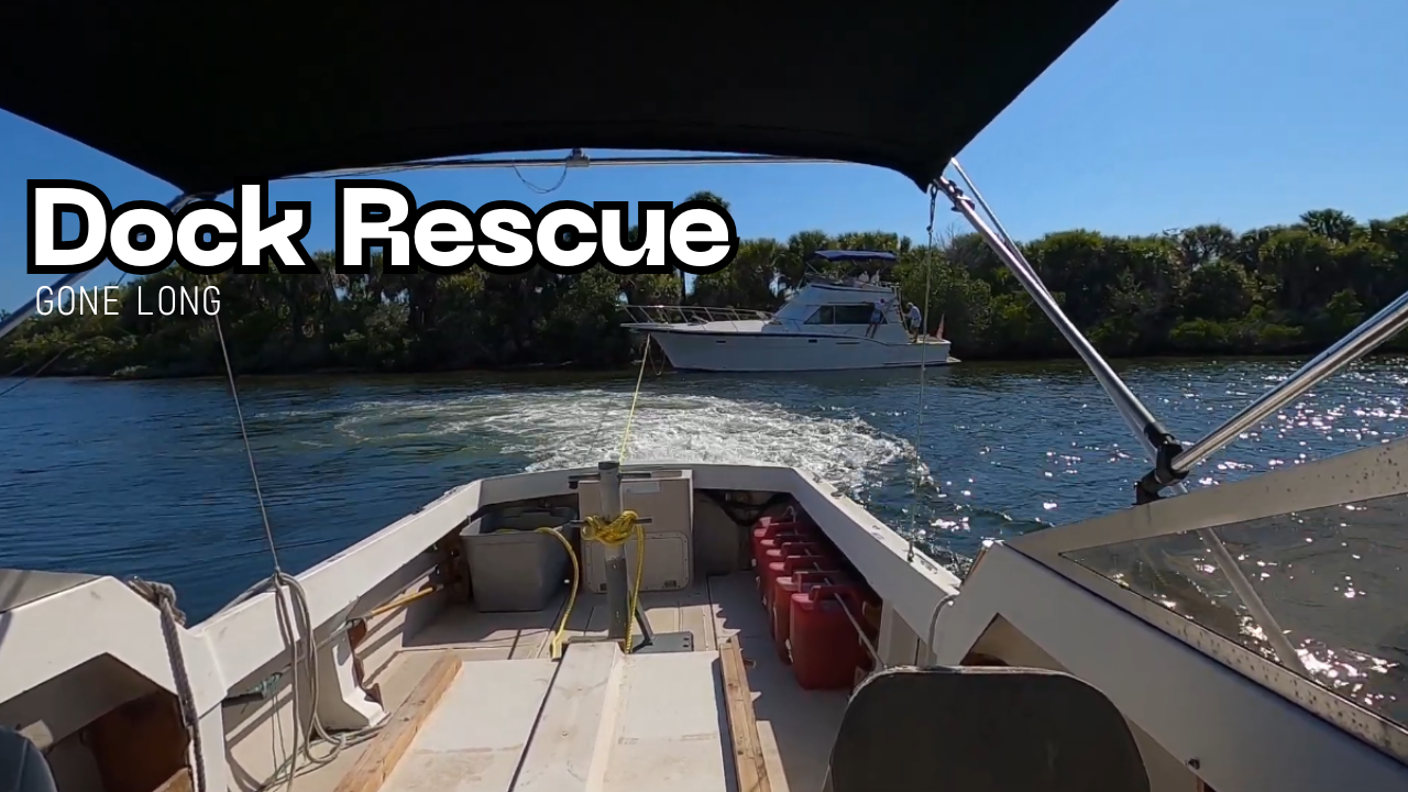 Boating Mishap: 43ft Hatteras Gets Stuck and Hauled to Safety