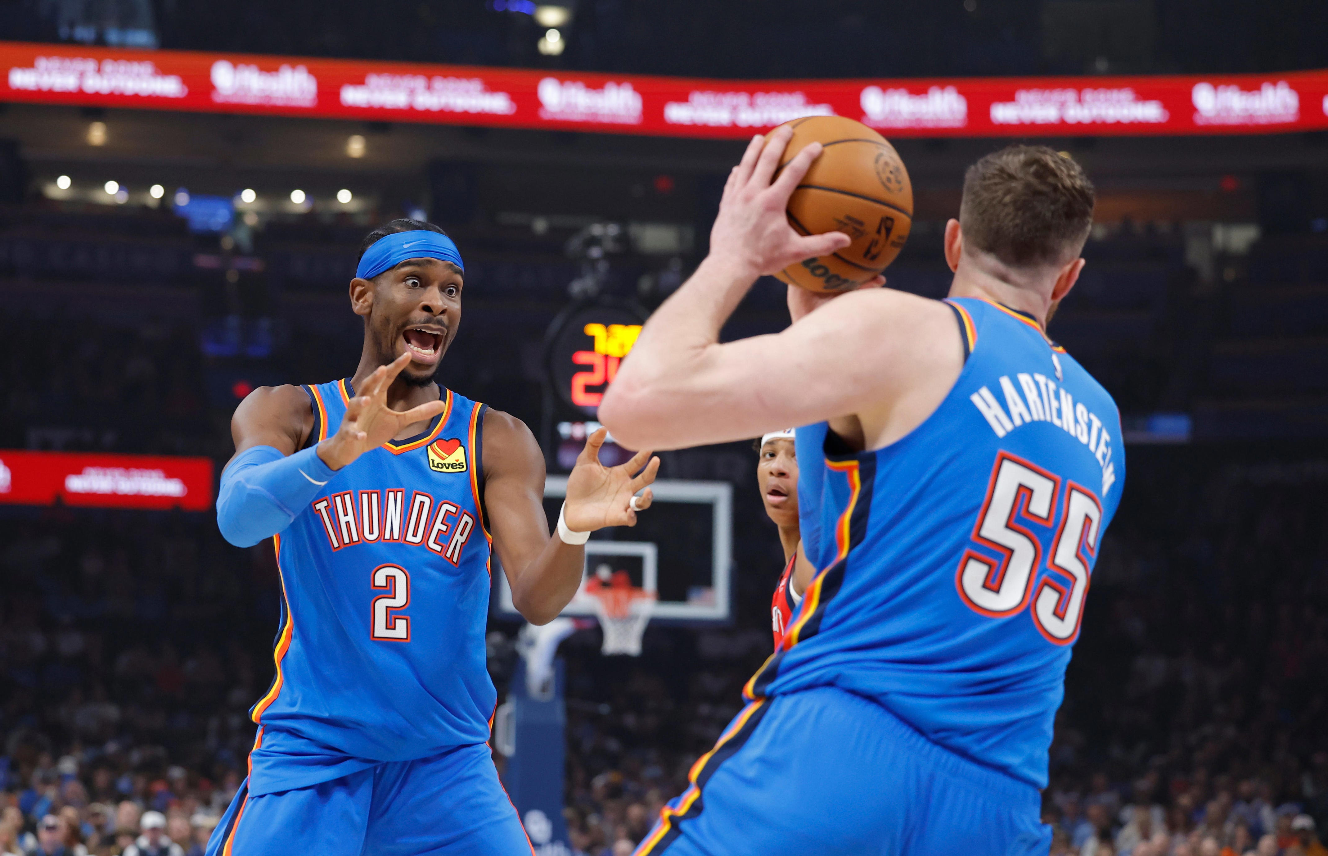How does OKC Thunder's 7-0 start this season compare to last year?
