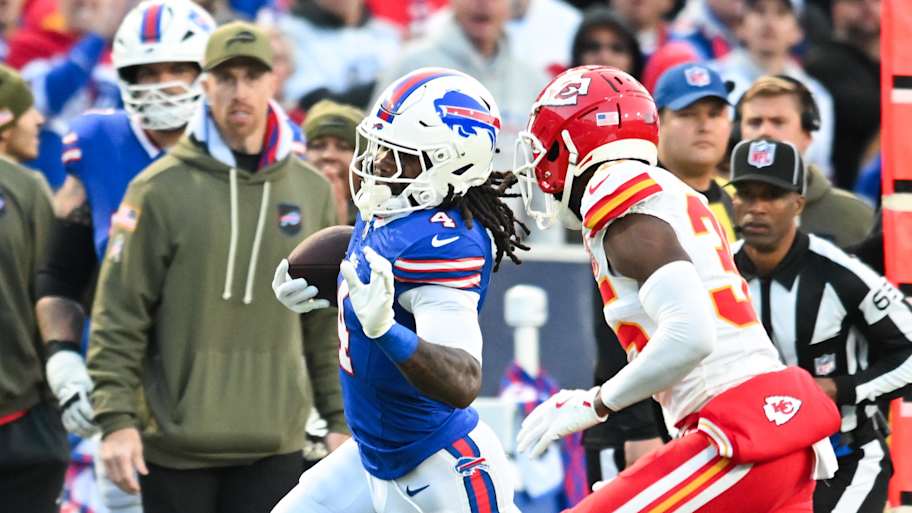 James Cook sustains apparent injury in first half of Week 9 matchup vs ...