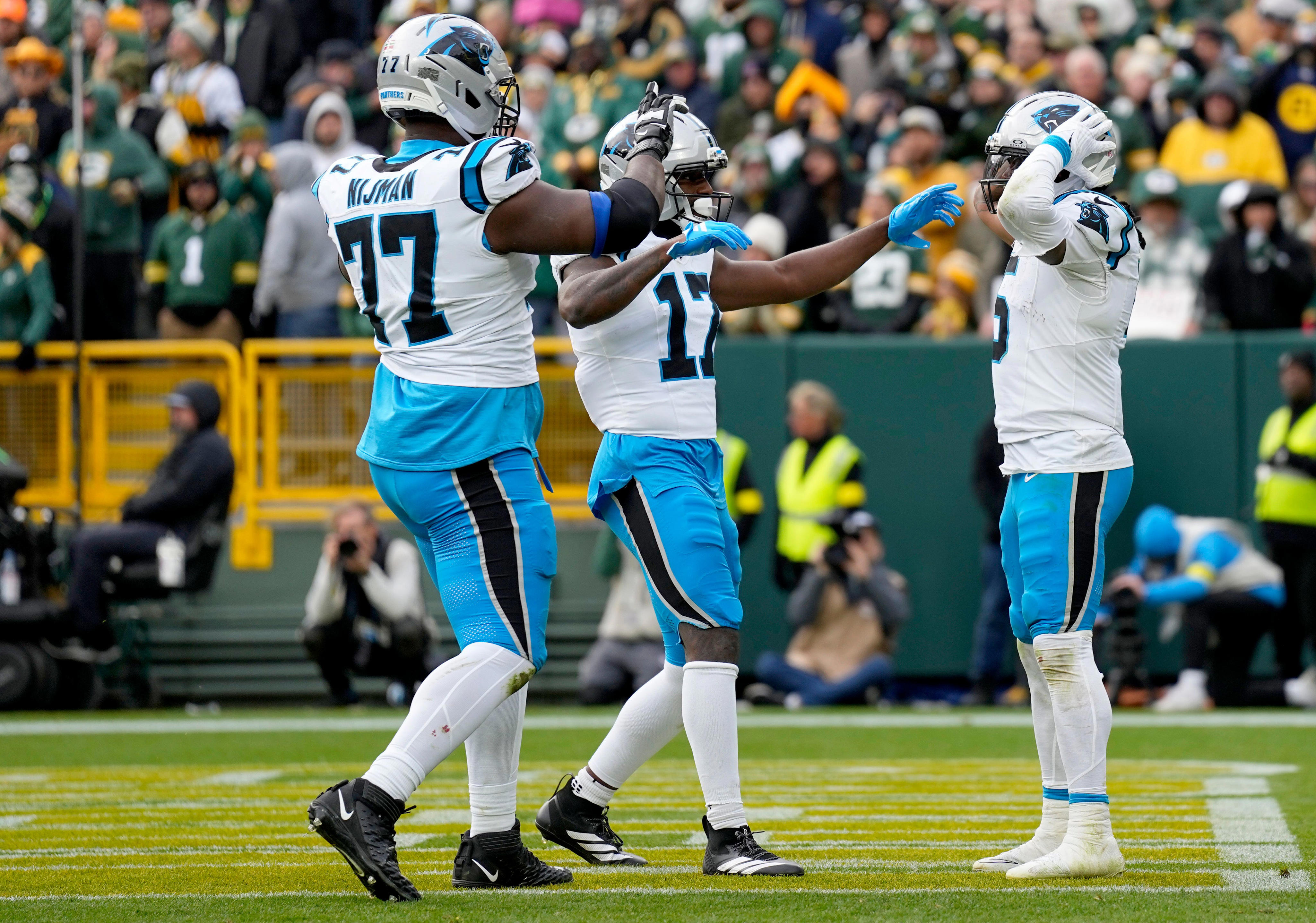 Panthers RB Rico Dowdle on controversial TD celebration: I should've ...