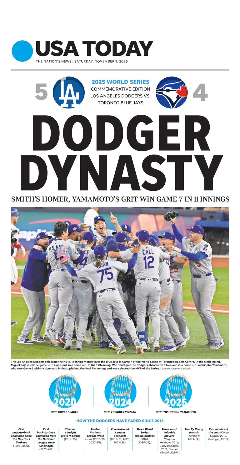 Celebrate Los Angeles Dodgers' World Series championship with our ...