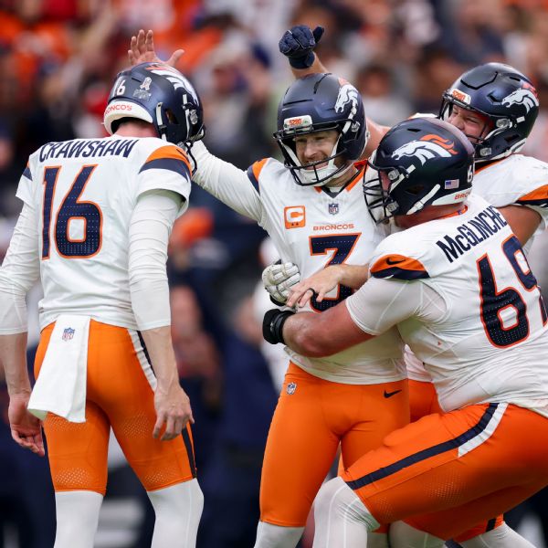 Denver Broncos rally again, secure six-game win streak