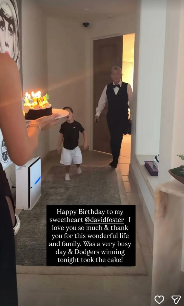 Katharine McPhee, 41, celebrates husband David Foster, 76, in sweet ...