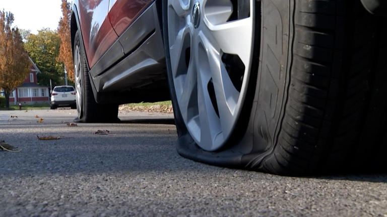 Dozens of cars have tires slashed in University Heights