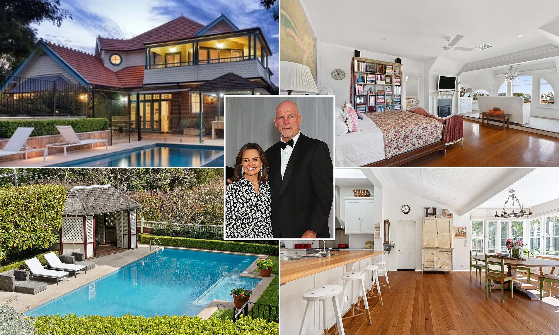 All cashed up! Lisa Wilkinson and Peter FitzSimons finally sell their ...