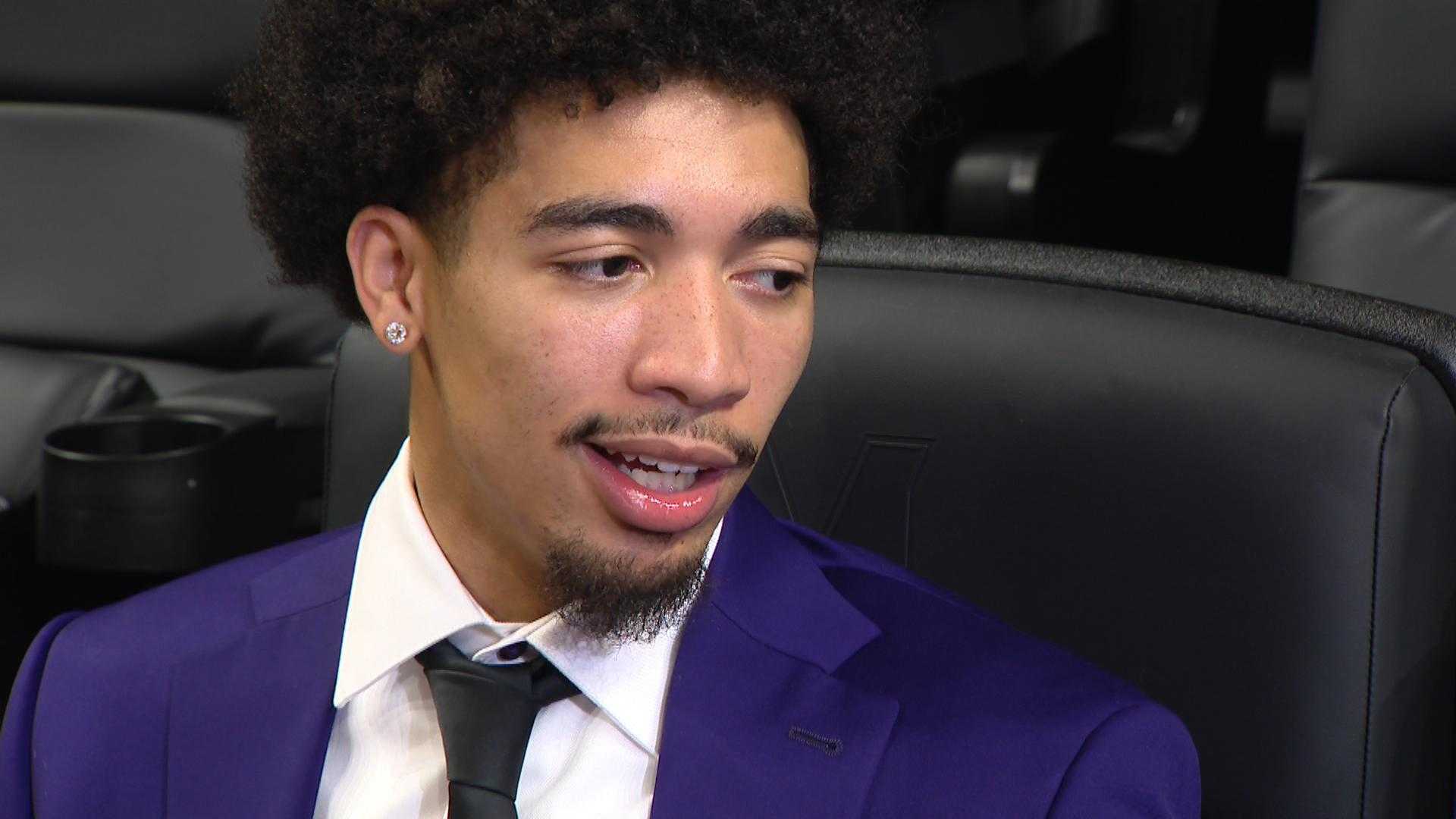 'I didn't give up': Basketball player Myles Rice shares inspiring story